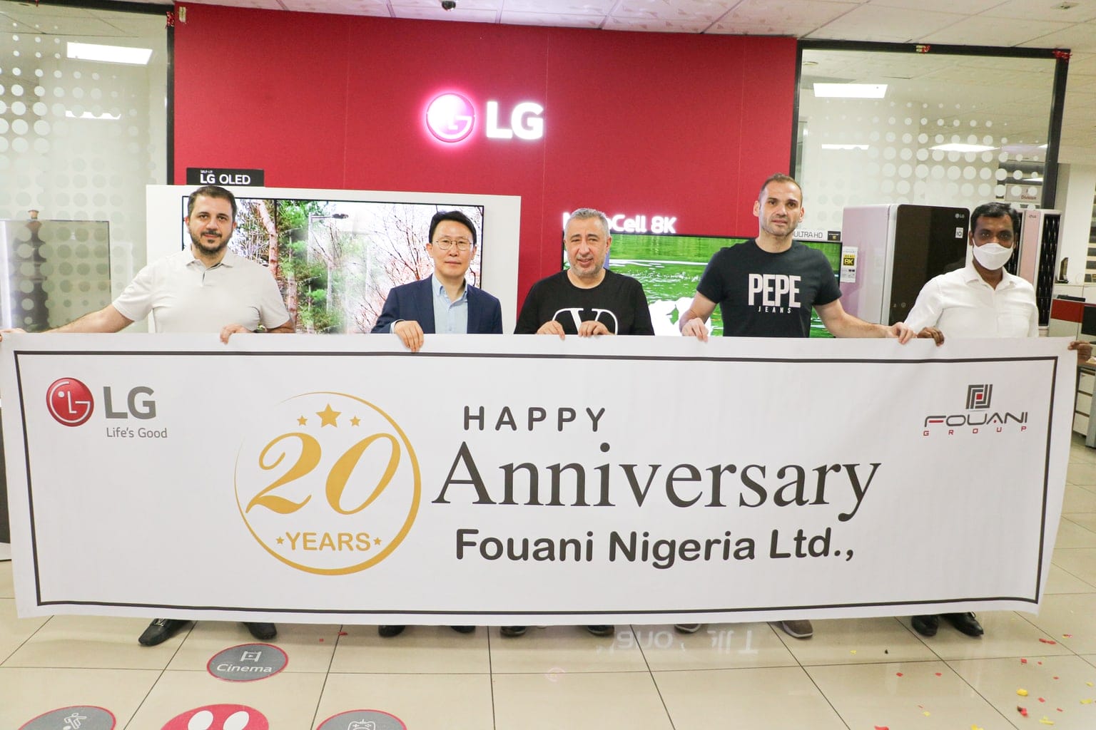 20 Years of Partnership: LG and Fouani Nigeria Celebrates Marketing ...