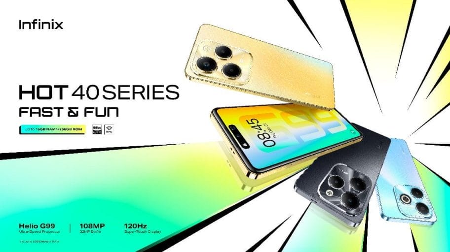 Infinix HOT 40 Series smartphone gaming excellence